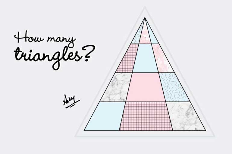 The Internet Can t Figure Out How Many Triangles Are In This Image 