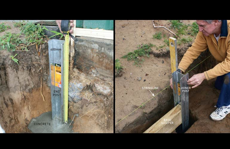 How to build a retaining wall – fast! | Reader's Digest Australia