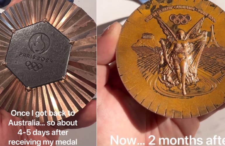 The astonishing reason Olympians are returning their Paris medals ...